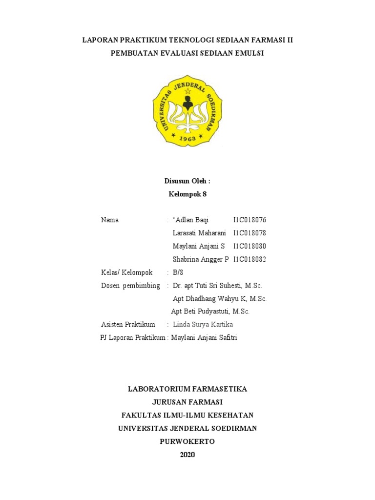 LAPORAN PRAKTIKUM TSF II P8 - Kelompok 8 - Kelas B | PDF