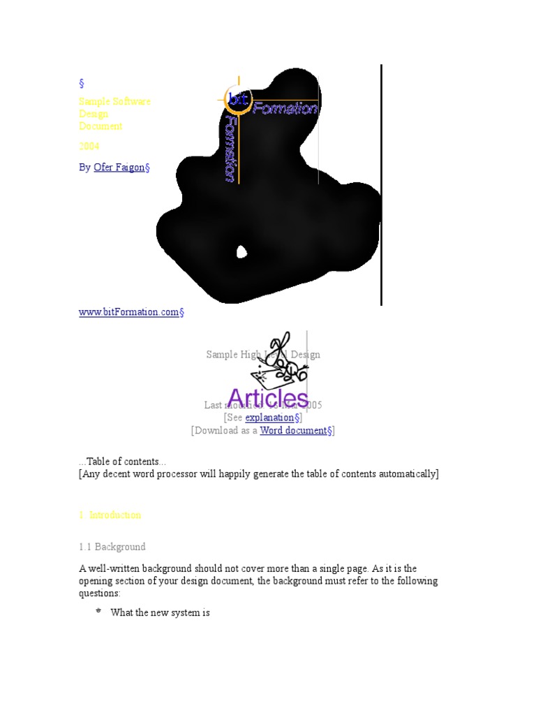 Software Design Guide 2004 | PDF | Databases | Parameter (Computer ...