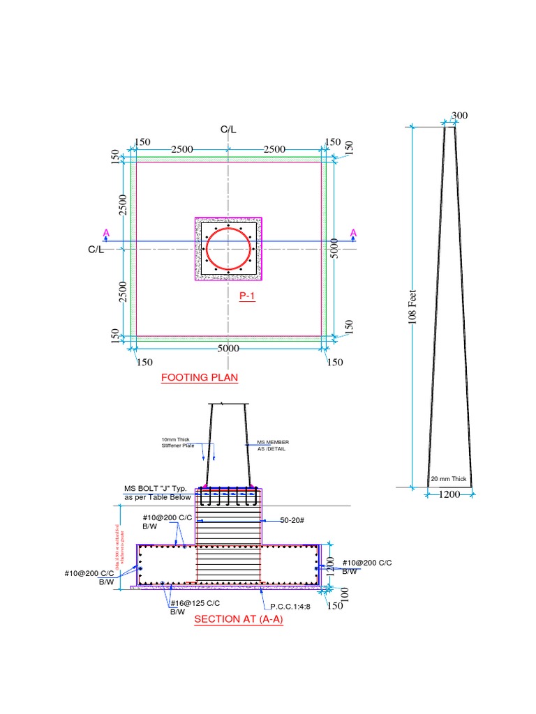 108 Feet Tower-Model | PDF | Nature