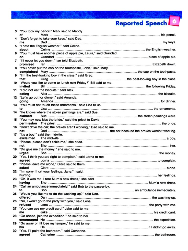 Reported-Speech Paraphrasing | PDF