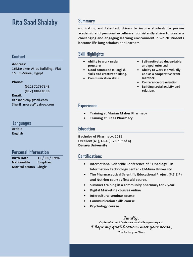 Rita Saad Shalaby | PDF | Communication | Teaching