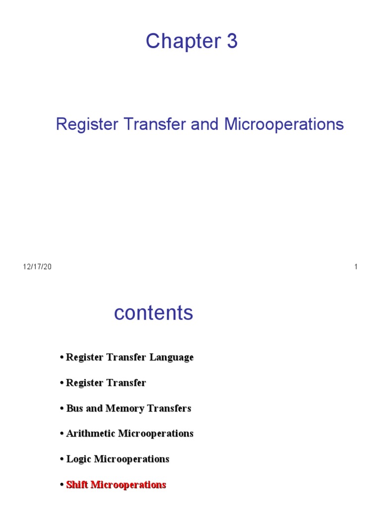 Chapter3 Computer Organization | PDF | Bit | Computer Engineering
