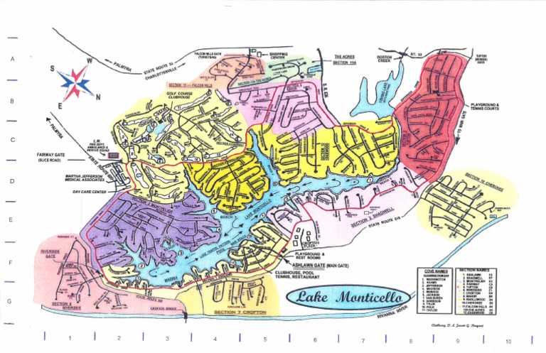 Lake Monticello Map | PDF