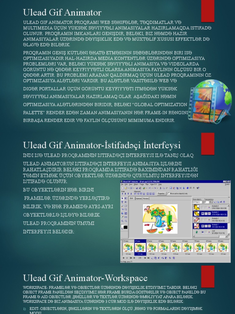 Ulead Gif Animator Proqramı | PDF