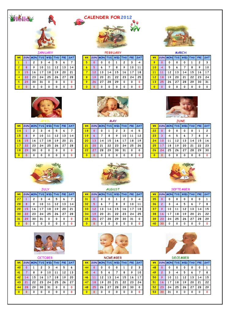 Calendar For Life | PDF