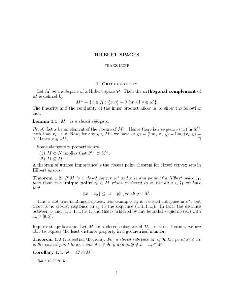 Ejercicio 6 | PDF | Hilbert Space | Basis (Linear Algebra)