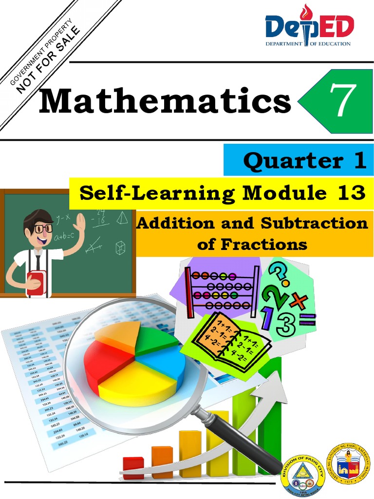 Math 7 Q1 M13 PDF | PDF | Fraction (Mathematics) | Numbers