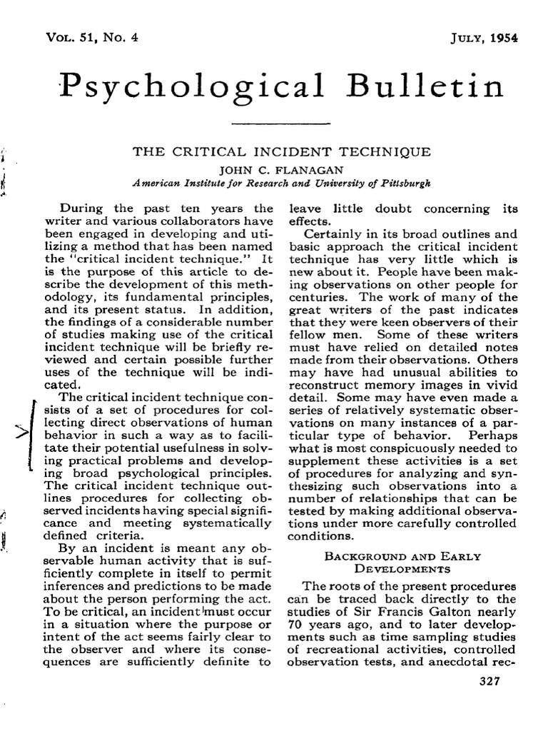 Psychological Bulletin: VOL. 51, No. 4 | PDF | Psychology | Psychiatry