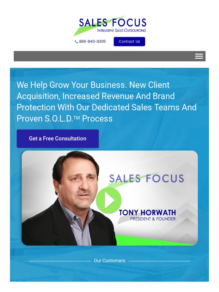Sales Focus, Inc | PDF
