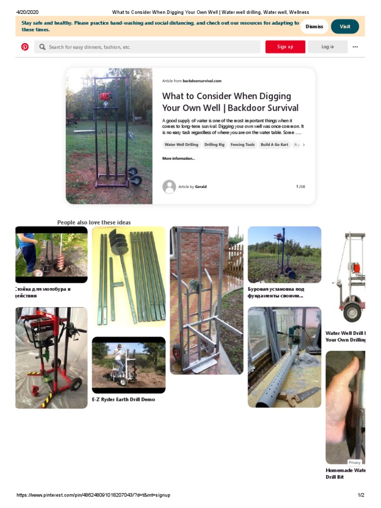 DIY Guide to Digging Your Own Well | PDF | Industrial Processes | Machining