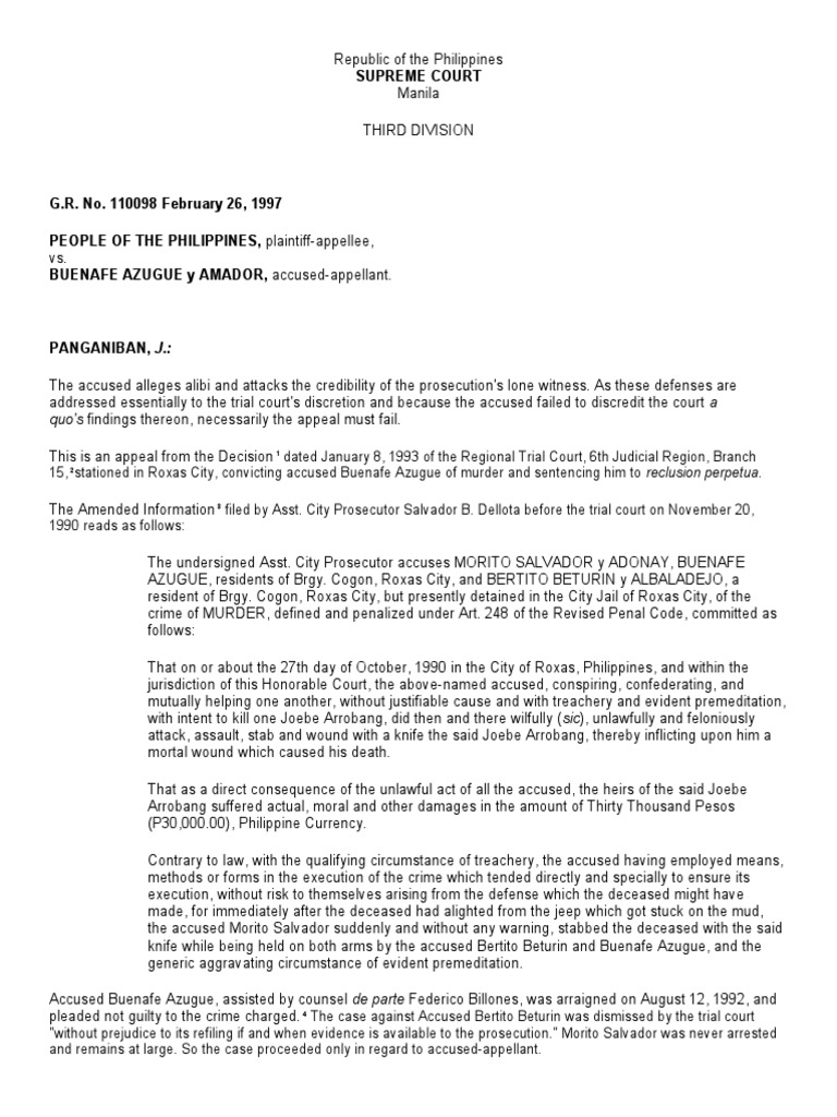 Quo's Findings Thereon, Necessarily The Appeal Must Fail | PDF ...