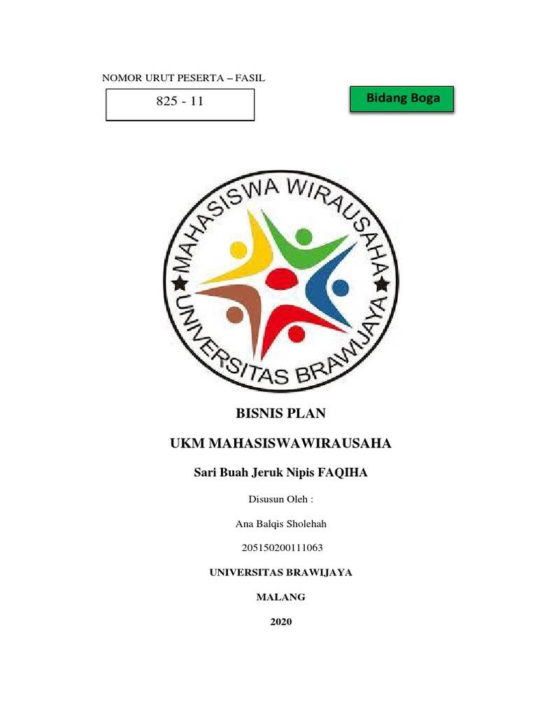 Proposal Wirausaha | PDF