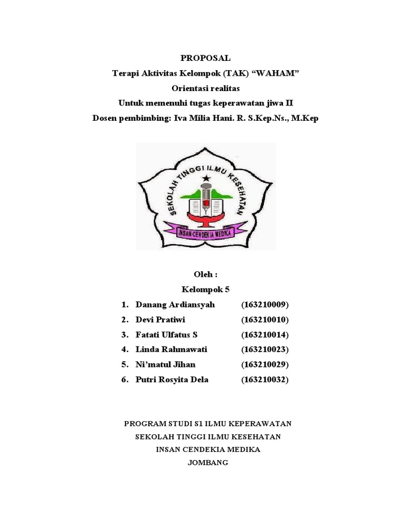 Proposal Tak Waham | PDF