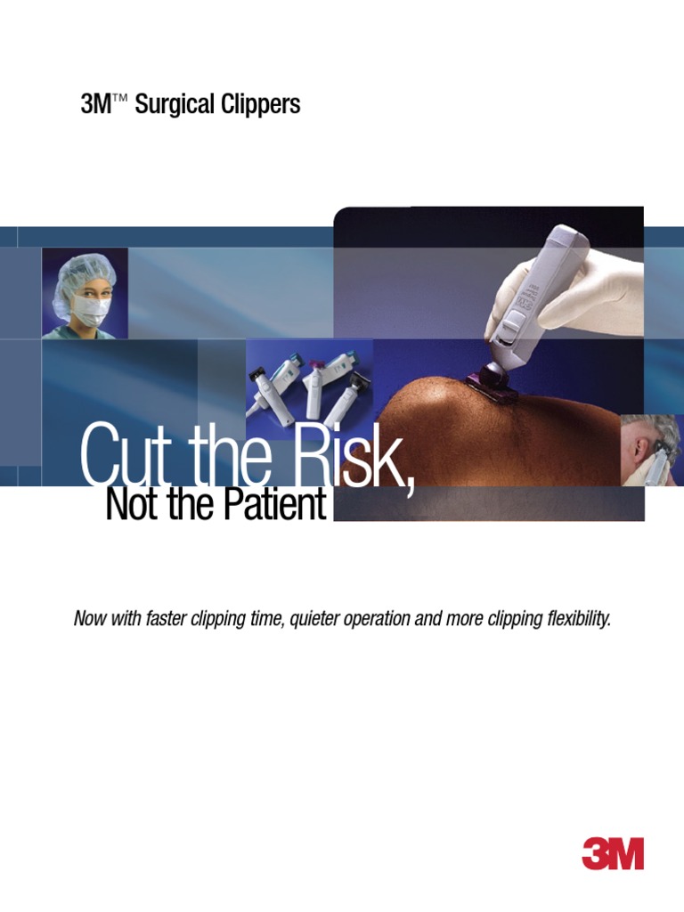 3M Surgical Clipper Catalogue PDF | PDF | Shaving | Hair Removal