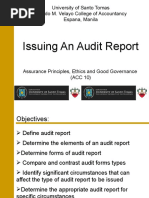 Isa 710 | PDF | Auditor's Report | Audit