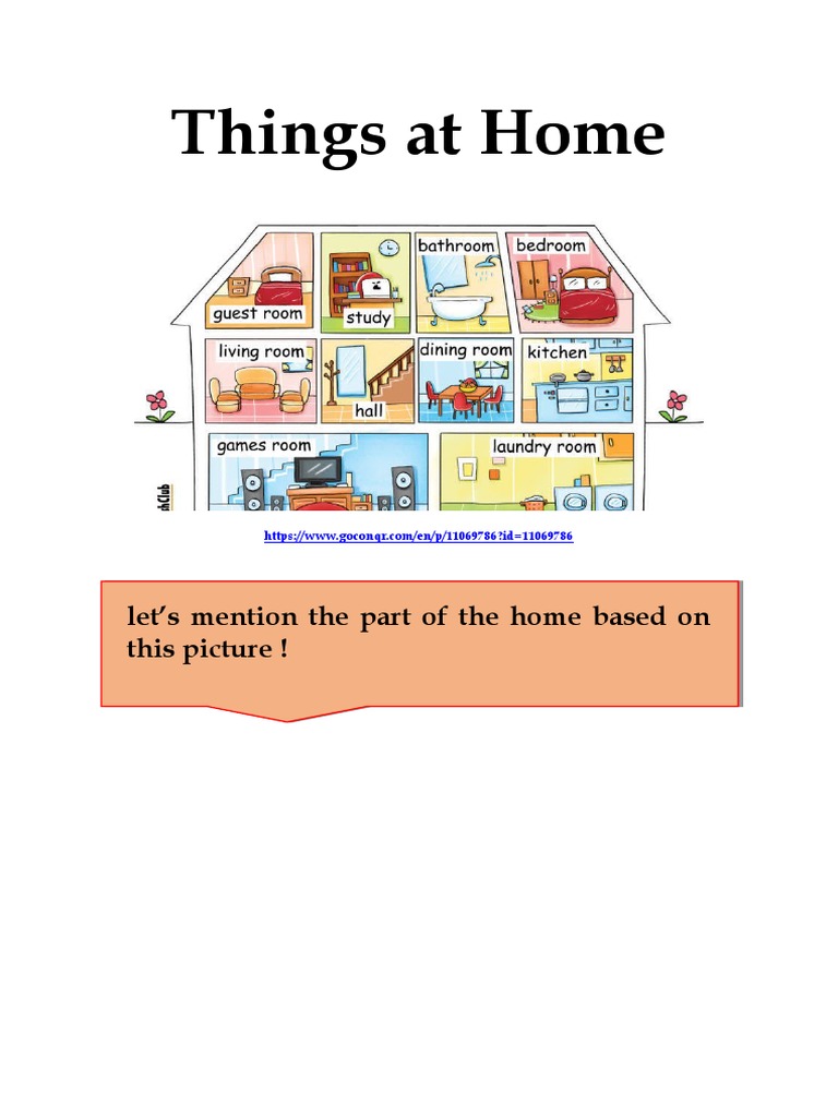Chapter 5 Things at Home | PDF | Bathroom | Home