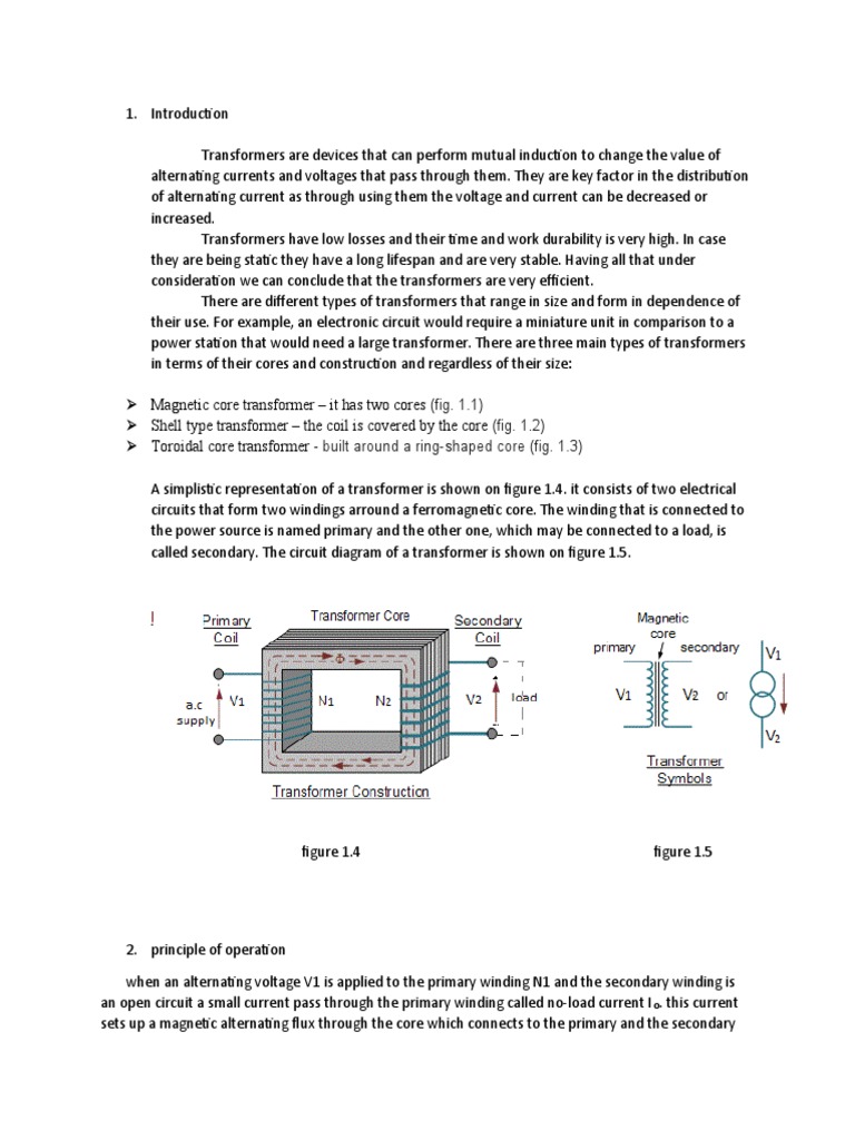 (Fig. 1.1) (Fig. 1.2) Built Around A Ring-Shaped Core (Fig. 1.3) | PDF ...