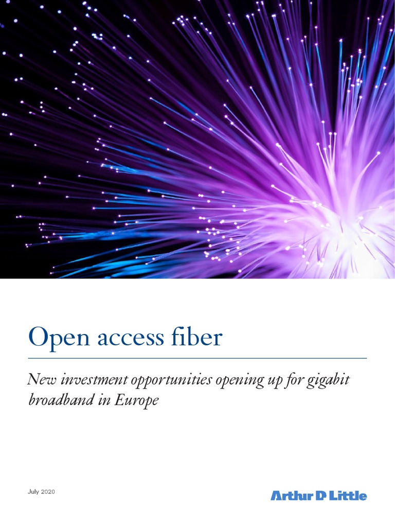ADL Open Access fiber-JULY20 PDF | PDF | Fiber To The X ...