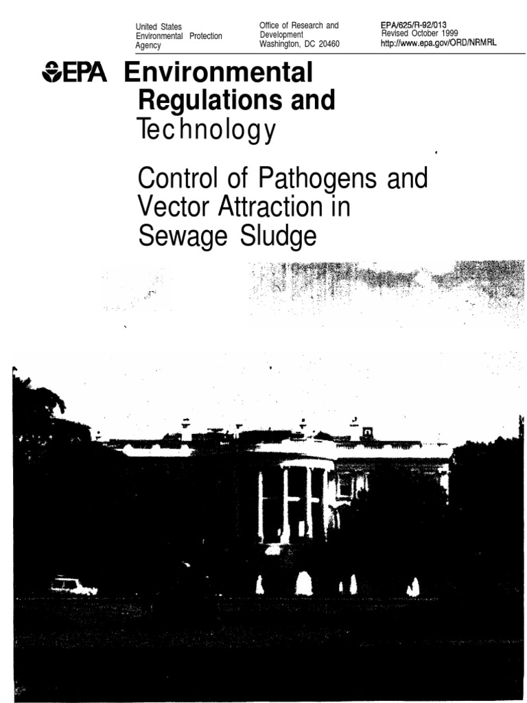 Environmental Regulations and Technology - EPA | PDF | Sewage Treatment ...