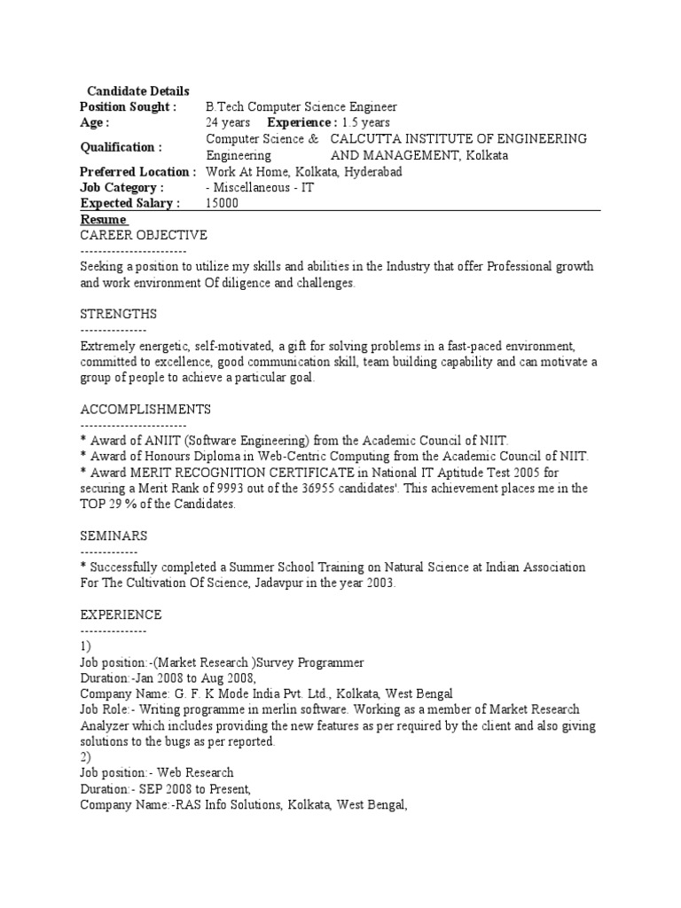 Candidate Details | PDF | Microsoft Access | Programmer