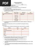 Separating Mixtures Worksheet | PDF