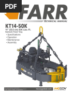 Manual Spider Varco | PDF | Valve | Screw