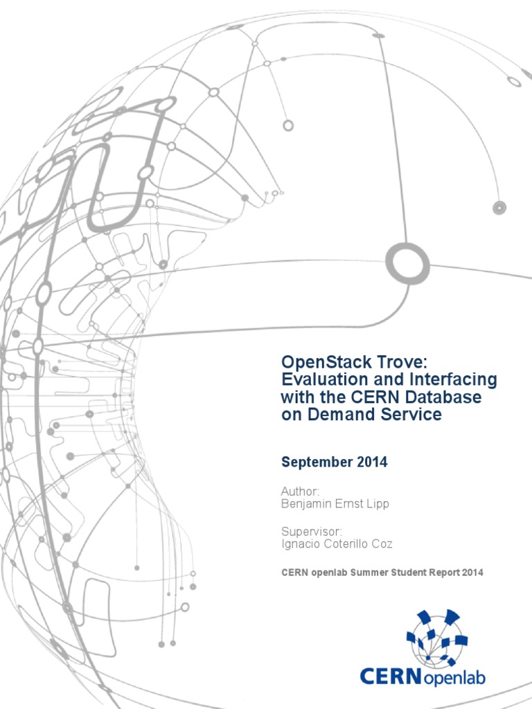 CERN Openlab Benjamin Lipp | PDF | Open Stack | Cloud Computing
