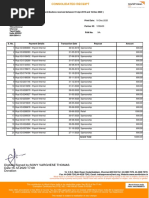 80G Receipt | PDF | Payments | Society