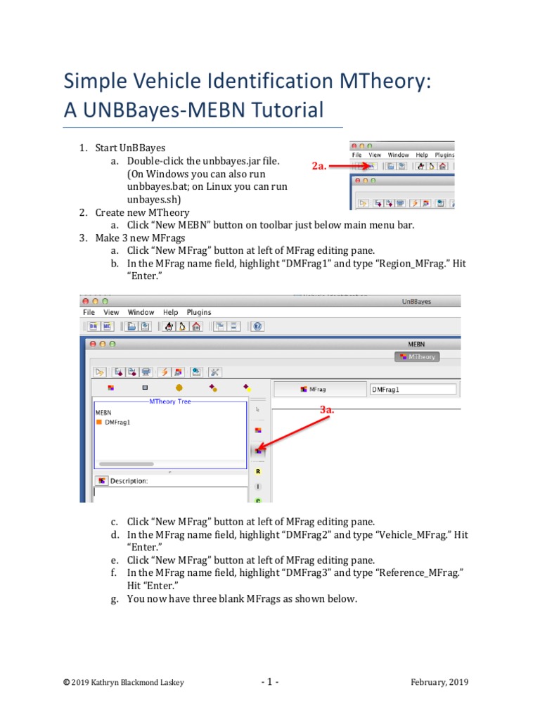 Simple Vehicle Identification Mtheory: A Unbbayes-Mebn Tutorial | PDF | Button (Computing ...
