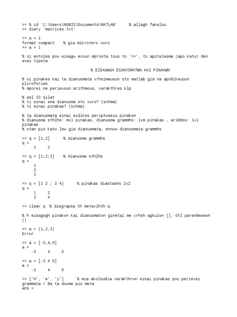 Tutorial 02 (Matrices) | Download Free PDF | Teaching Mathematics