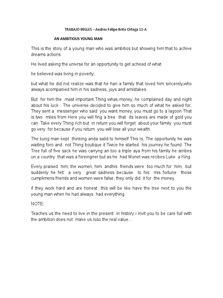 Documento Ingles | PDF