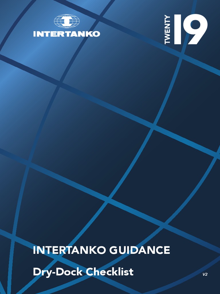 2019 Drydock Checklist v2 | PDF | Navigation | Risk Assessment