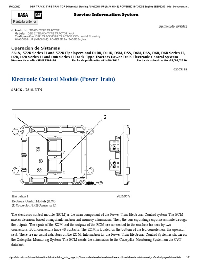 D8R Track-Type Tractor Modulo Power Train | PDF | Automatic ...