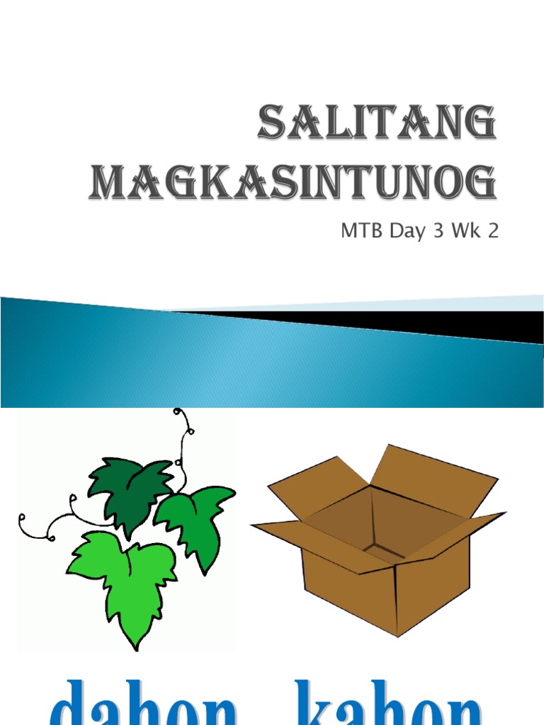 Grade 1 PPT - MTB - Q1 - W2 - Day 3 | PDF