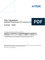 Carli MPX X2 Capacitor Datasheet | PDF | Capacitor | Force
