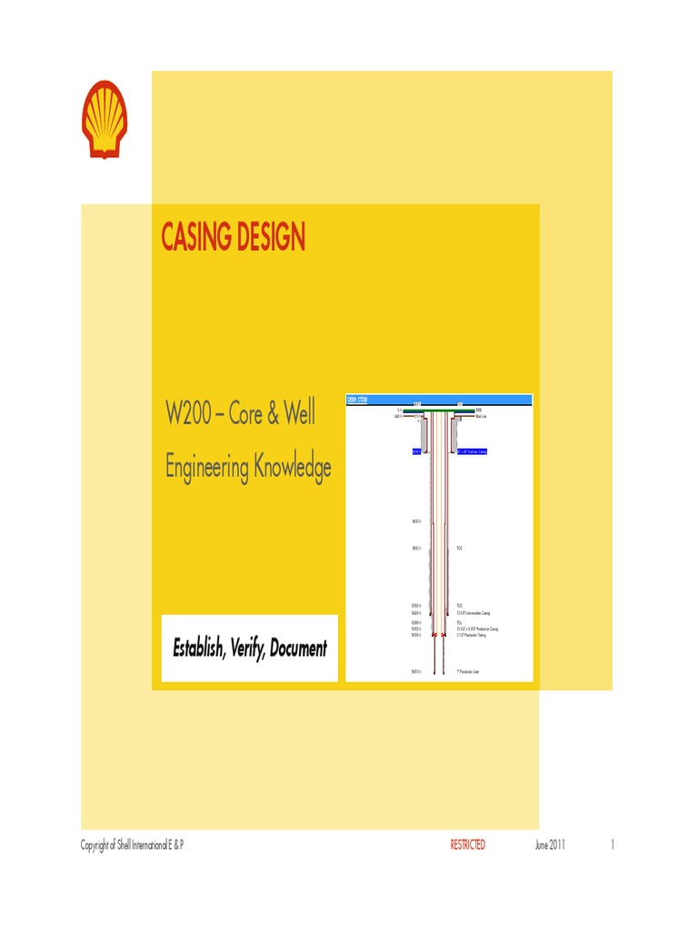 W200 Casing Design Day 2 PDF | PDF