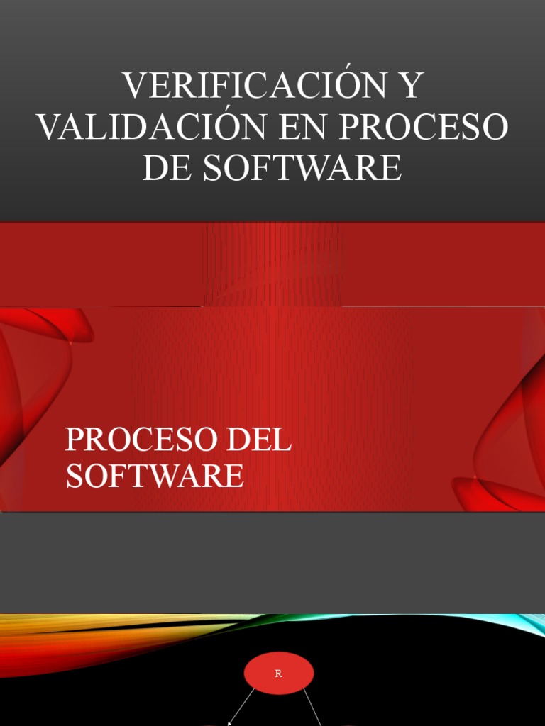 Verificación y Validación en Proceso de Software | PDF | Programa de ...