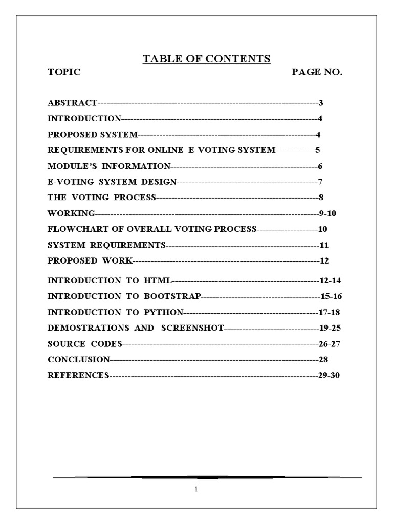 Project Report On E-Polling System Using Python | PDF | Html ... Project Report On E-Polling System Using Python | PDF | Html ...