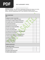 Form 4.1 Self Assessment Checklist | PDF | Computer Network | Wi Fi