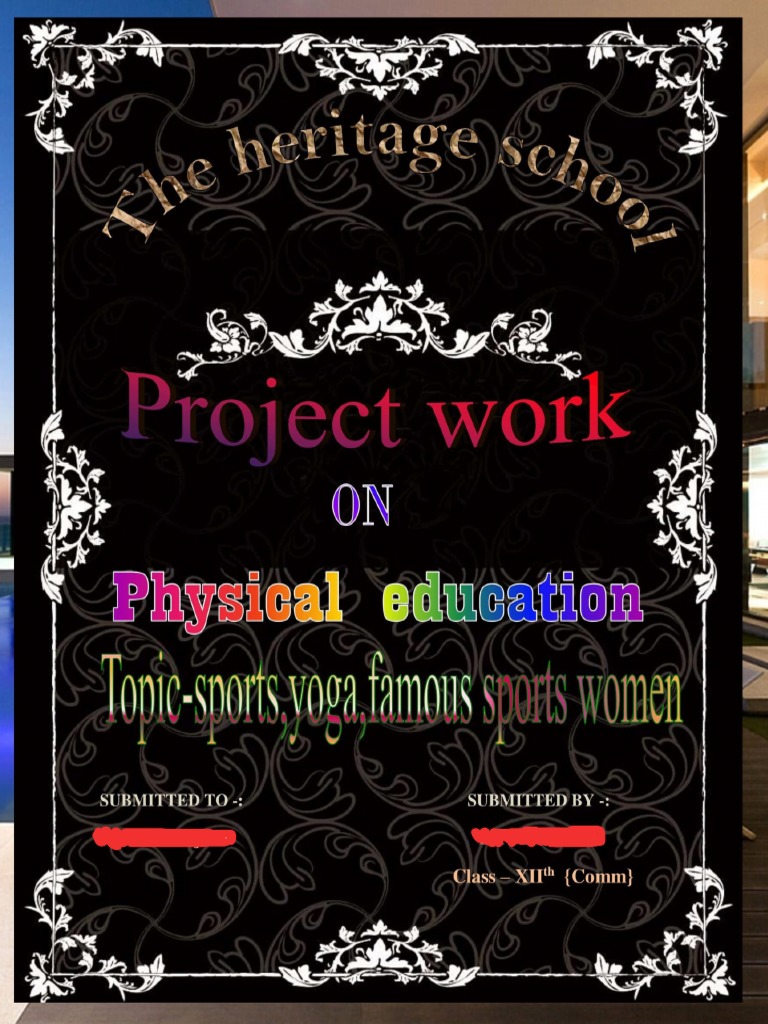 Physical Education File On Sports and Yoga | PDF