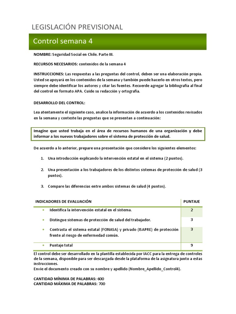 04 Legislacion Previsional ControlV1 | PDF