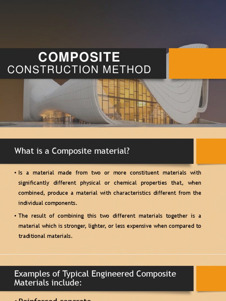 Composite Construction System | PDF | Composite Material | Fibre ...