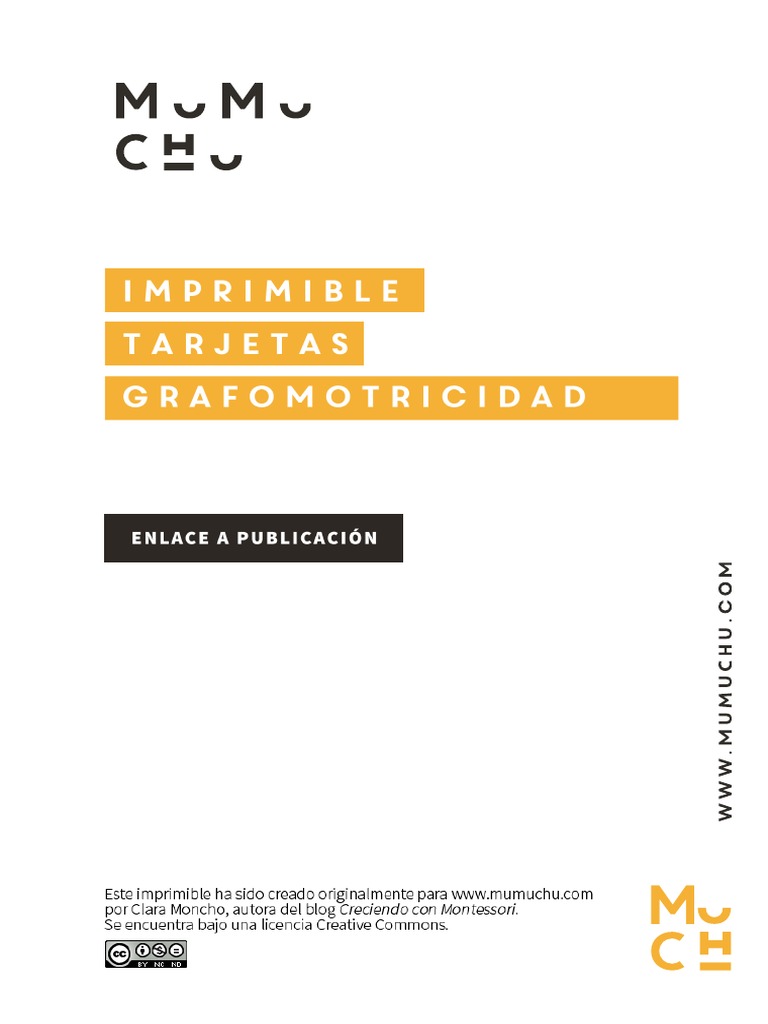 Tarjetas de Grafomotricidad Imprimibles | PDF