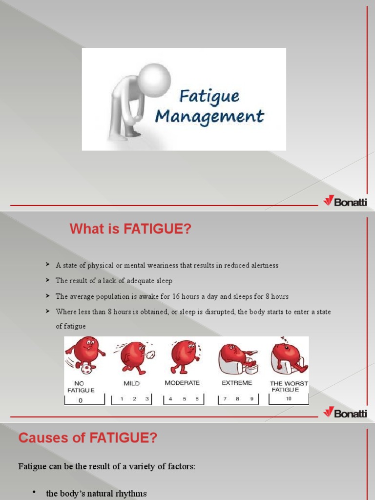 Fatigue Management | PDF | Shift Work | Sleep