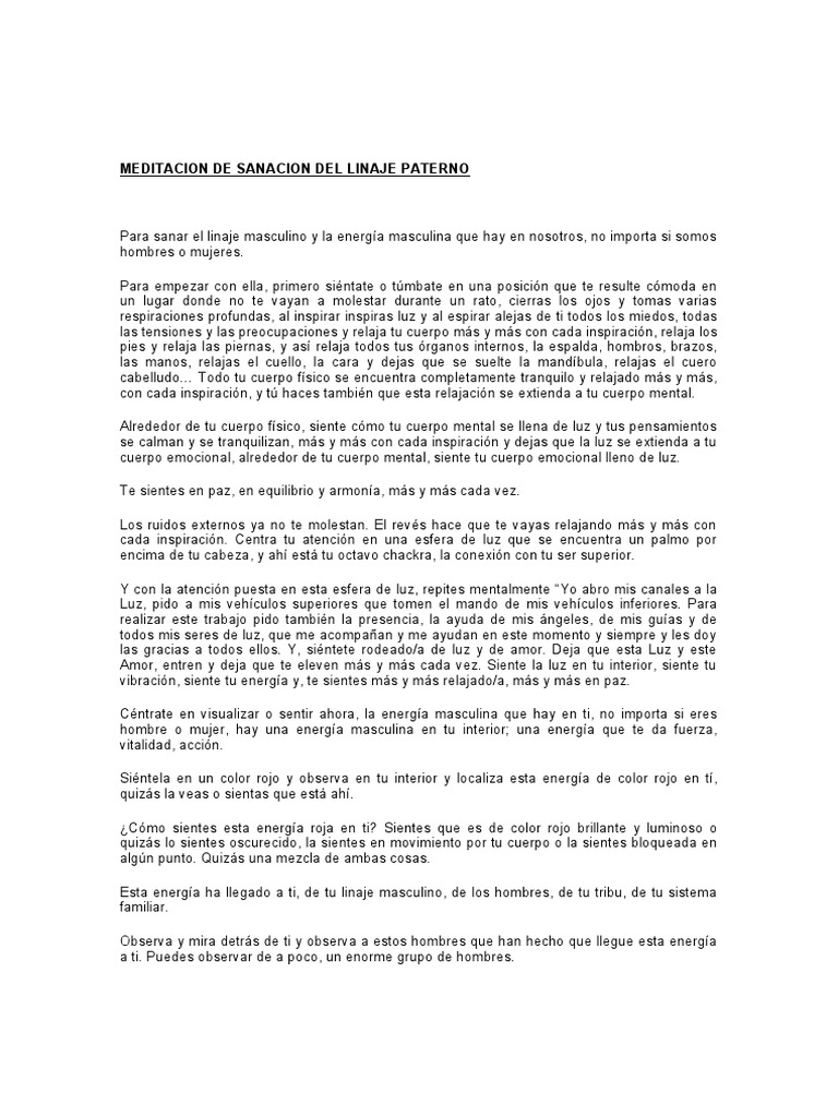 Linaje Paterno | PDF | Color | Ligero