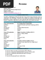 Samrat CV | PDF | Microsoft Windows | Personal Computers