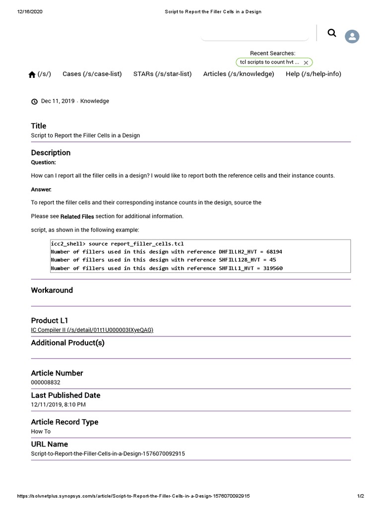 Reporting Filler Cells in Design | PDF | Digital Technology | Computer ...