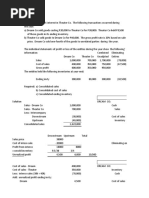 Sol. Man. Chapter 4 Consol. Fs Part 1 | PDF | Goodwill (Accounting ...