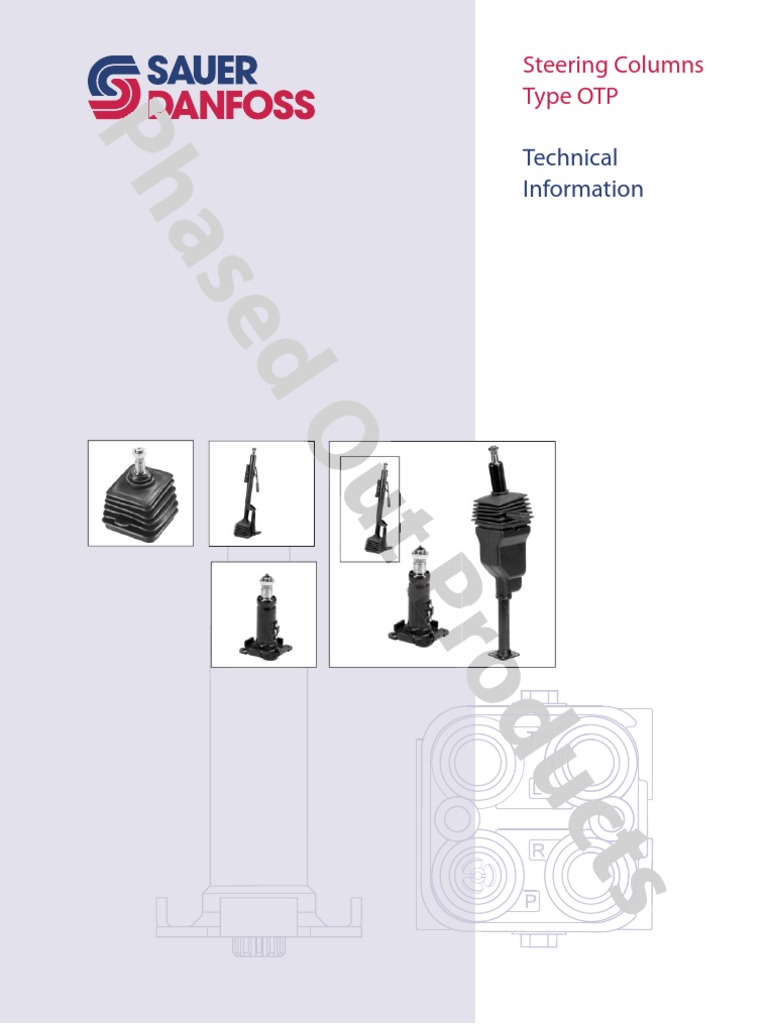Steering Columns Type Otp | PDF | Electrical Connector | Vacuum Tube