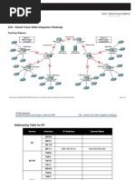 10.1.5-Packet Tracer - Use CDP To Map A Network | PDF | Router (Computing) | Computer Network